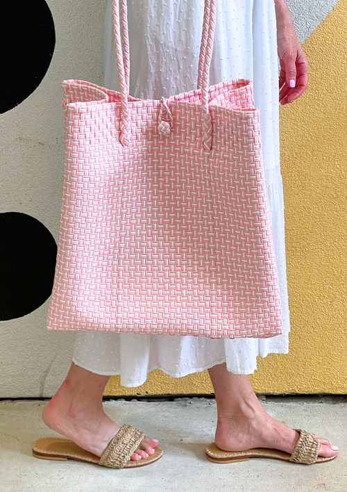 SARAH STEWART Sarah Stewart Maxi Ella Handwoven Tote